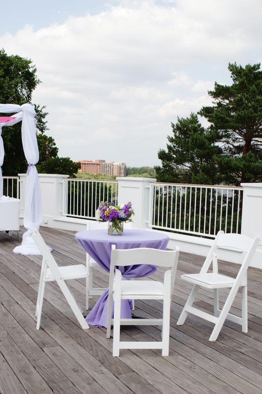 LINEN : Amethyst Poly | Après Event Décor and Tent Rental