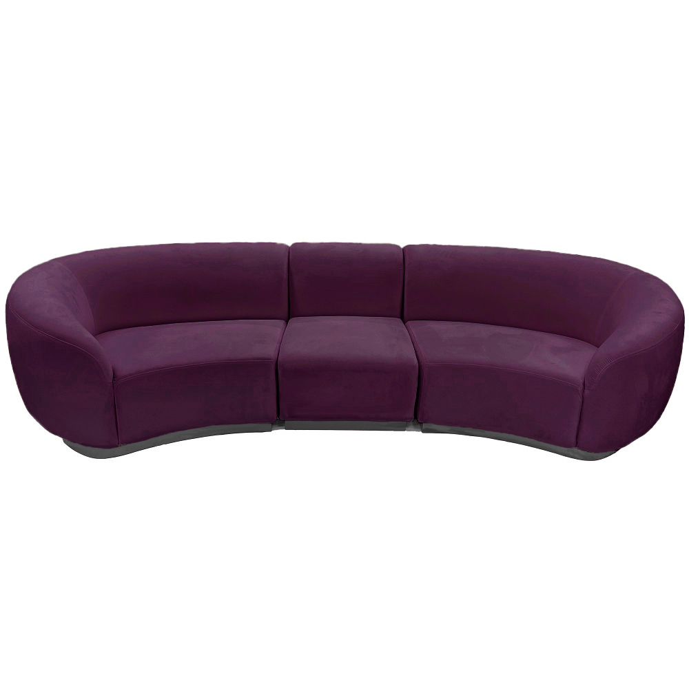 Berry Velvet Lounge : Berry Velvet Colette Sofa | Après Event Décor and ...