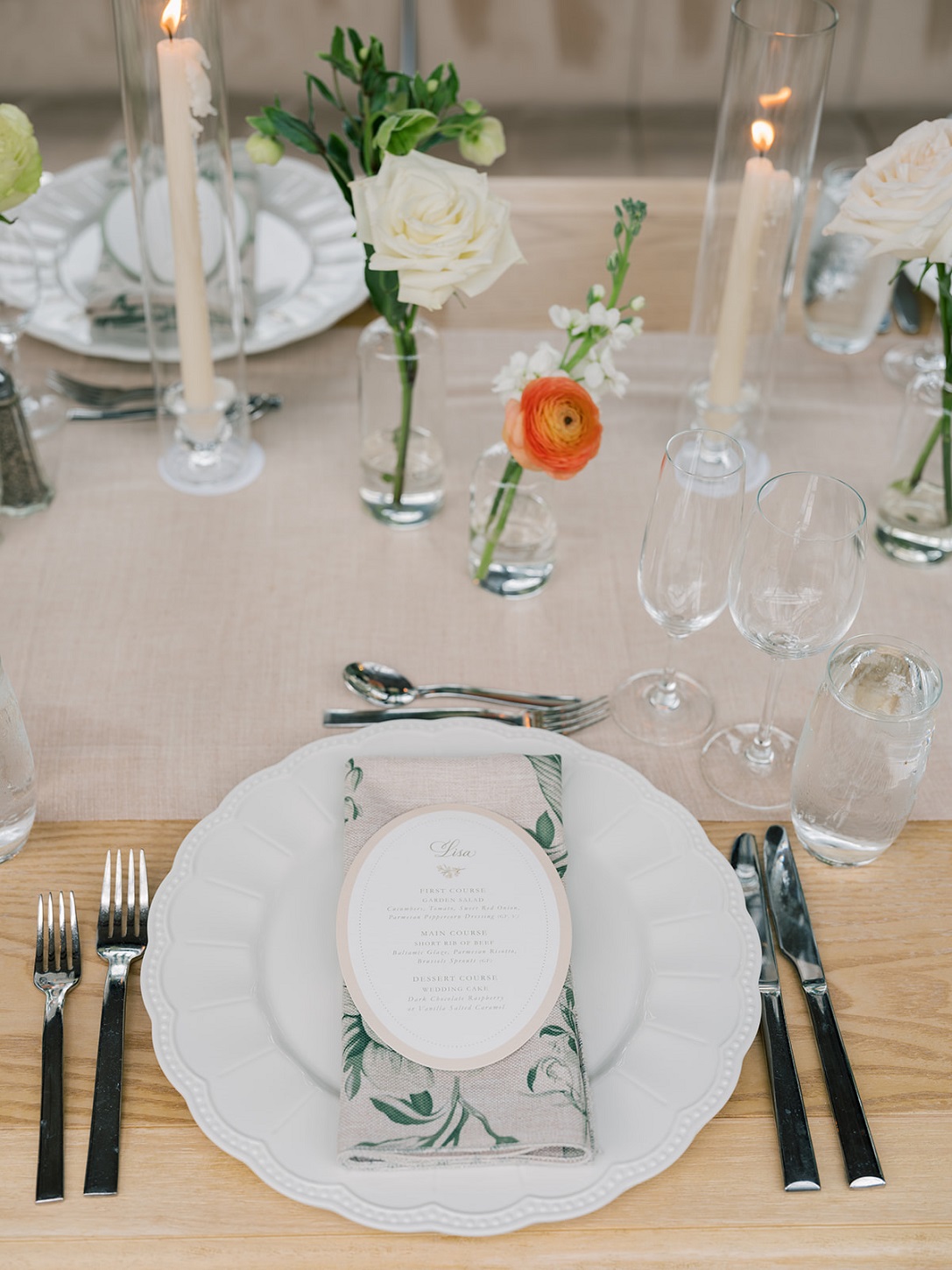 Charger Plates : Bianca Charger | Après Event Décor and Tent Rental