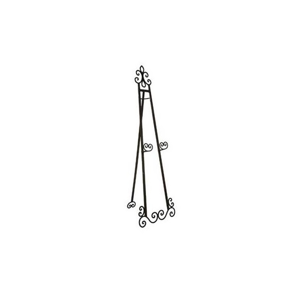 Meeting & Conference : BLACK SCROLL IRON EASEL, 56" TALL | Après Event ...