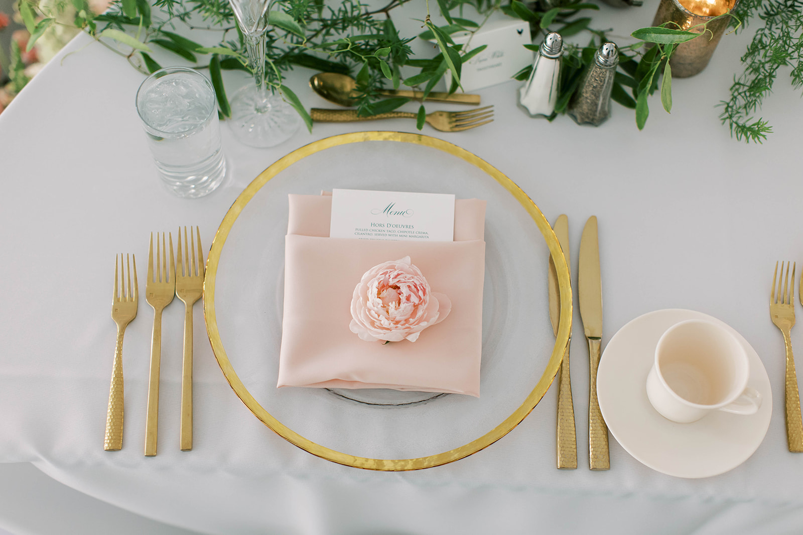LINEN : Blush Poly | Après Event Décor and Tent Rental