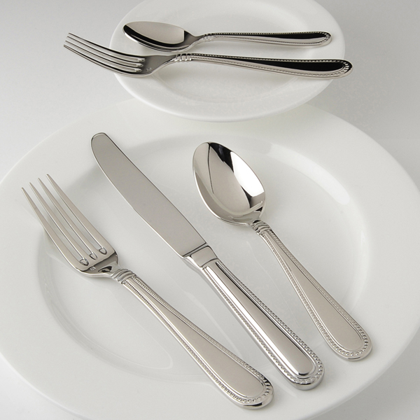 Flatware : Caviar Flatware | Après Event Décor and Tent Rental