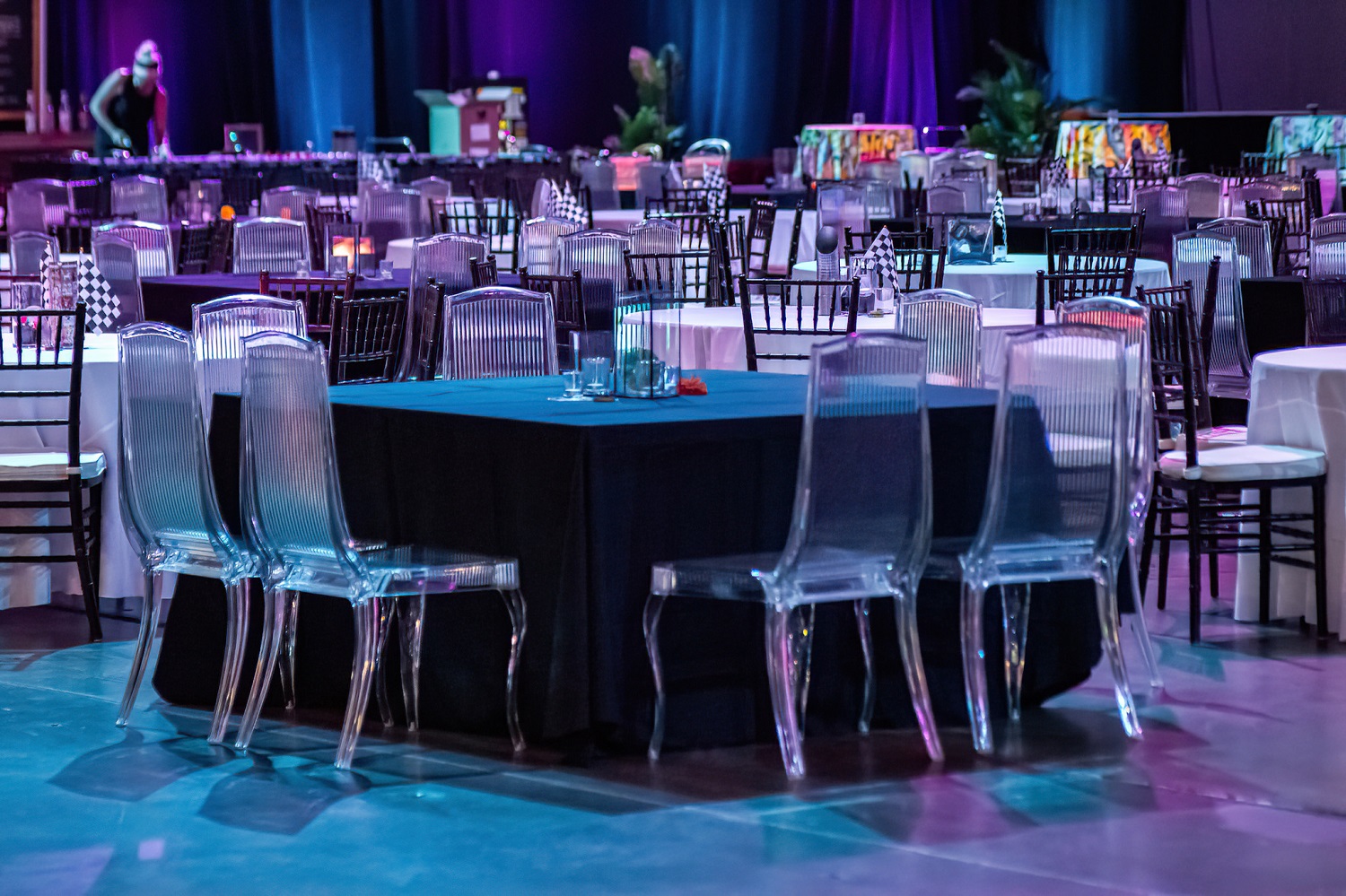 Seating : REGENT LUCITE CHAIR | Après Event Décor and Tent Rental