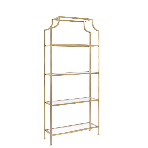 Bars : GOLD ETAGERE BACK BAR SHELF | Après Event Décor and Tent Rental