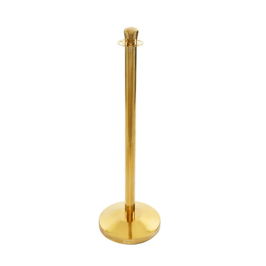 Expo Booths : GOLD STANCHION 40" | Après Event Décor and Tent Rental