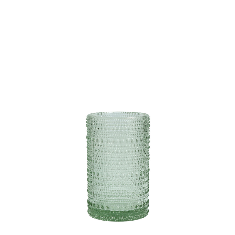 Glassware : JUPITER SAGE GLASS | Après Event Décor and Tent Rental