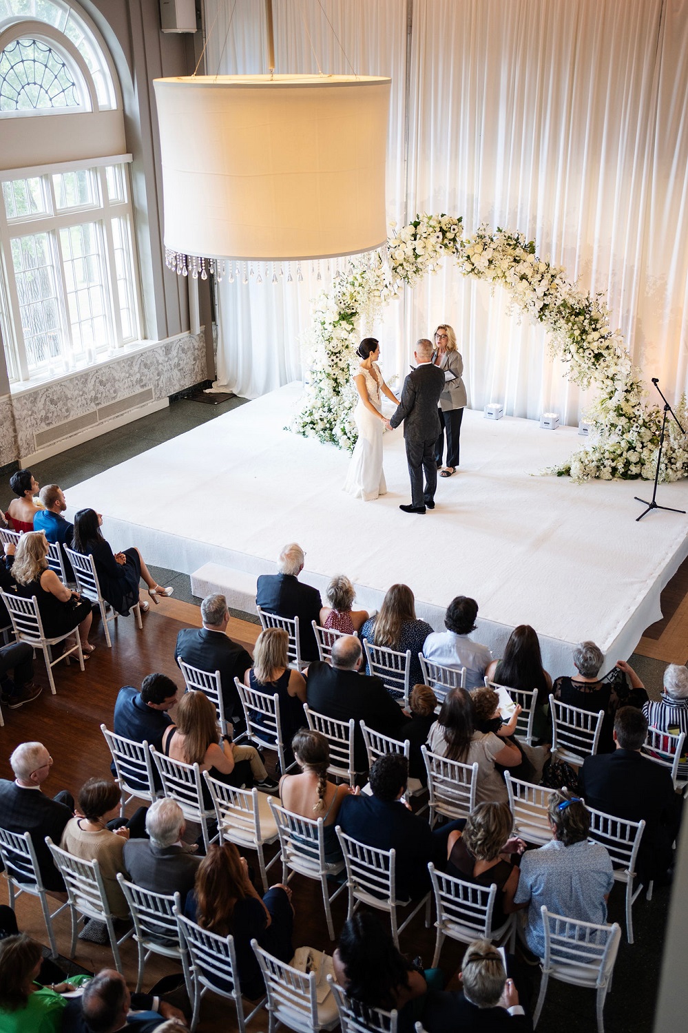 Staging : Sico Carpeted Stage | Après Event Décor and Tent Rental