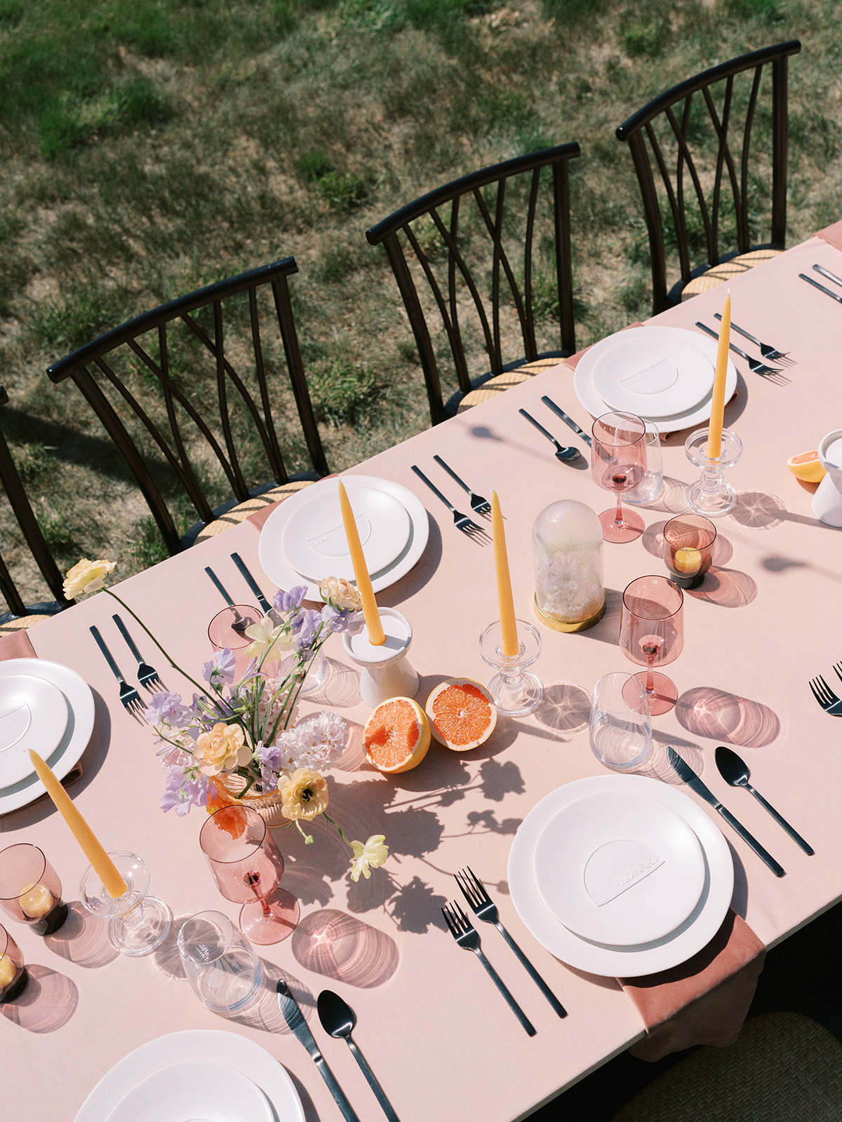 Berry Velvet Lounge : 8'X40" QUEENS TABLE | Après Event Décor and Tent ...