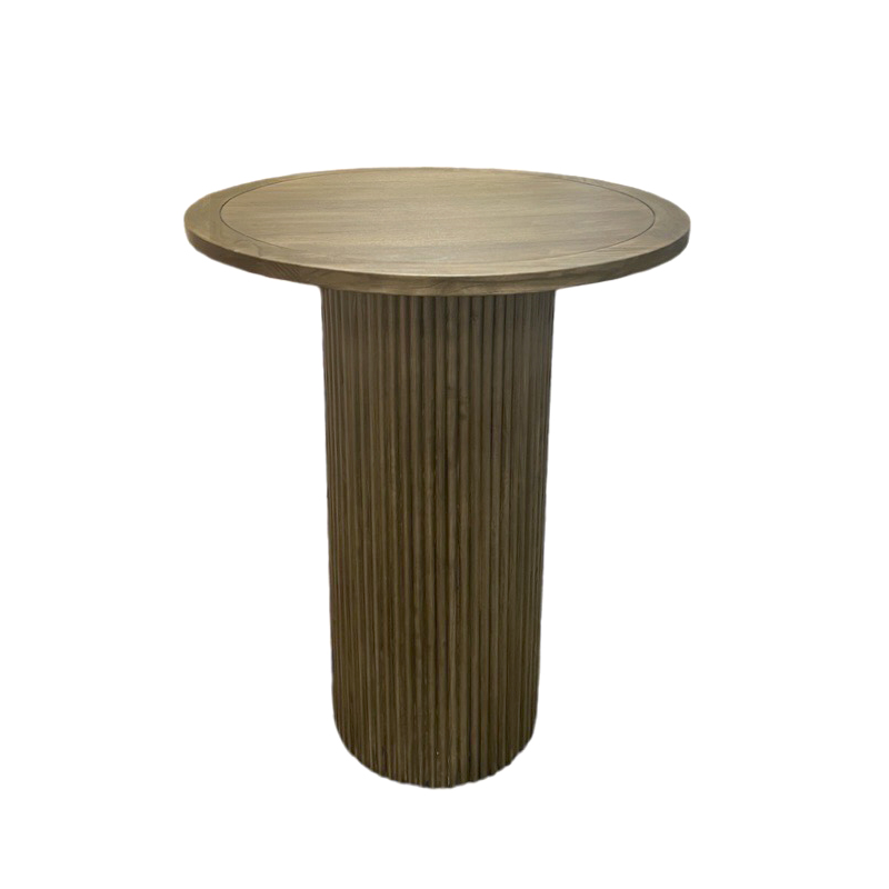 Tables : Fluted Vino Pedestal Table | Après Event Décor and Tent Rental